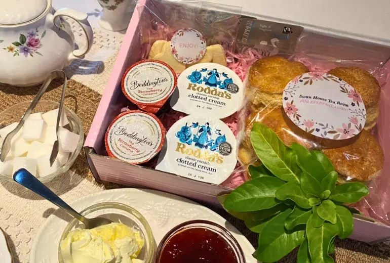Cream Tea Delivery Boxes – Nr Lydney, Gloucestershire | Swan House Tea ...
